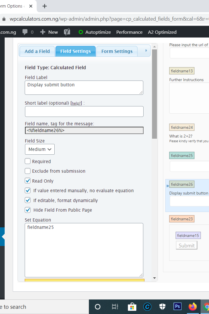 Calculated Fields Form The Best WordPress Calculator Plugin